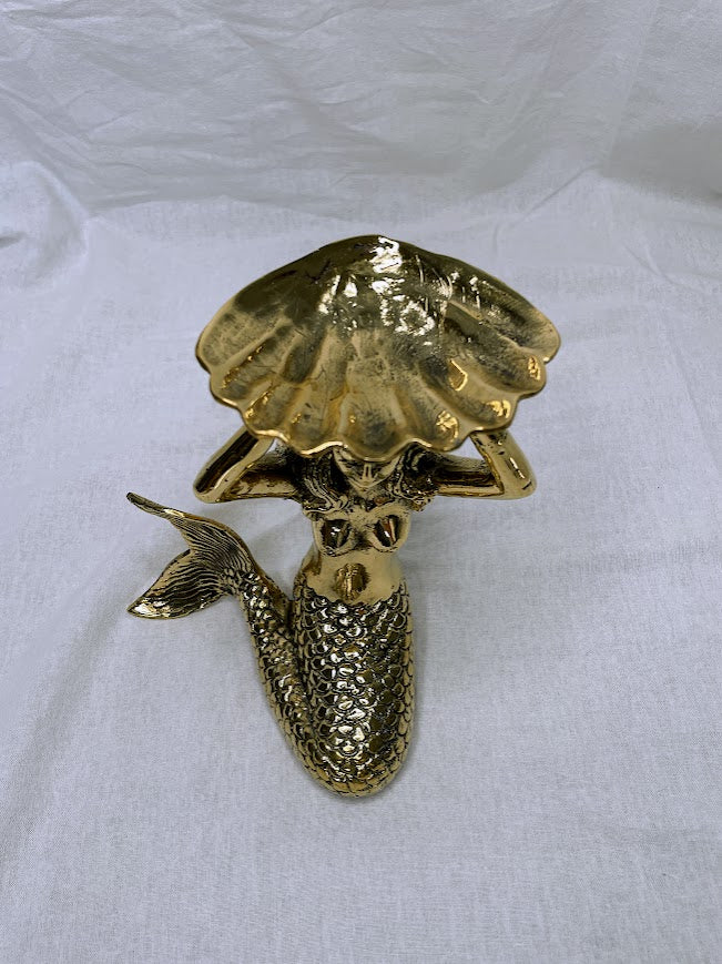 Brass Mermaid Statue | Brass Décor | Brass Homewares – Vita Haus